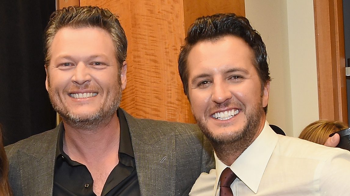 Luke Bryan Hilariously Gets Mistaken for Buddy Blake Shelton ...