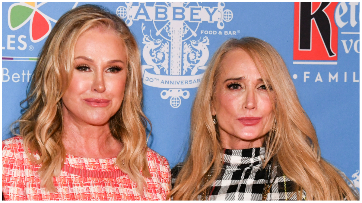 Kim Richards Spotted Filming RHOBH Season 13 With Sister Kyle