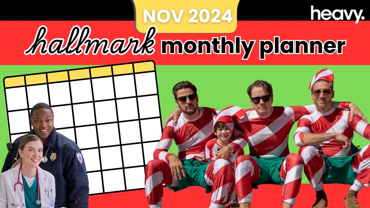 Hallmark Monthly Planner for November 2024 - EntertainmentNow