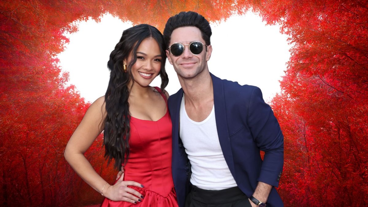 Jenn Tran Addresses Sasha Farber Relationship Rumors - EntertainmentNow