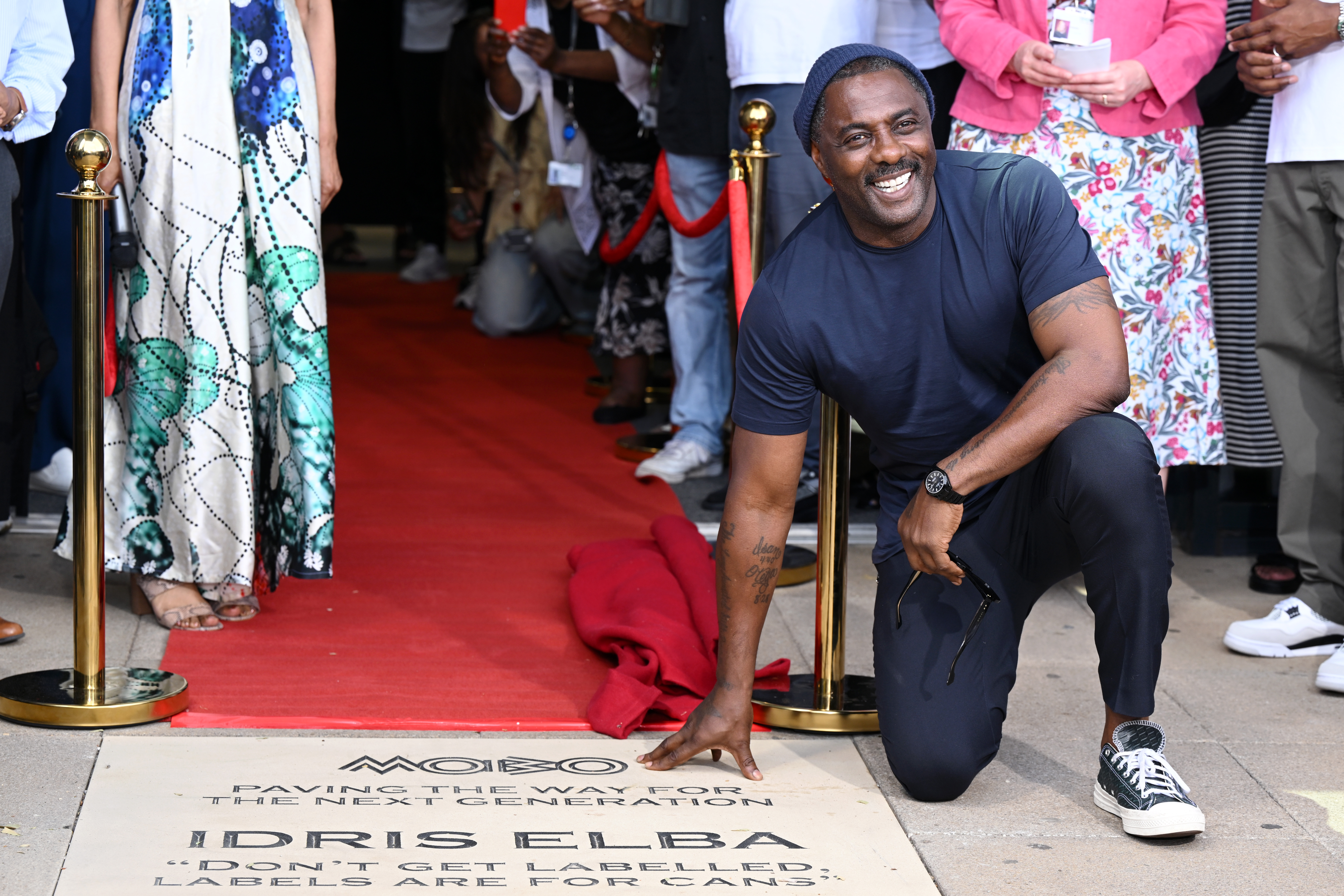 Idris Elba Returns to His College for a Full-Circle Moment