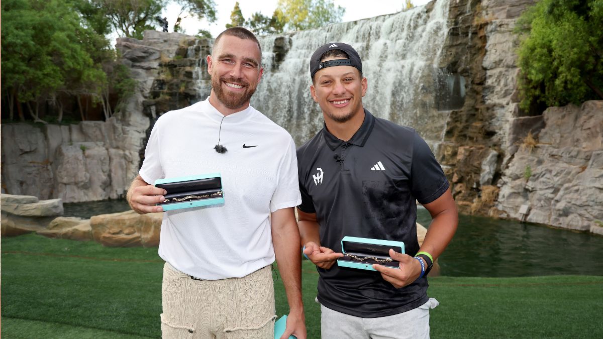 Inside Travis Kelce and Patrick Mahomes' Appearance at Big Slick