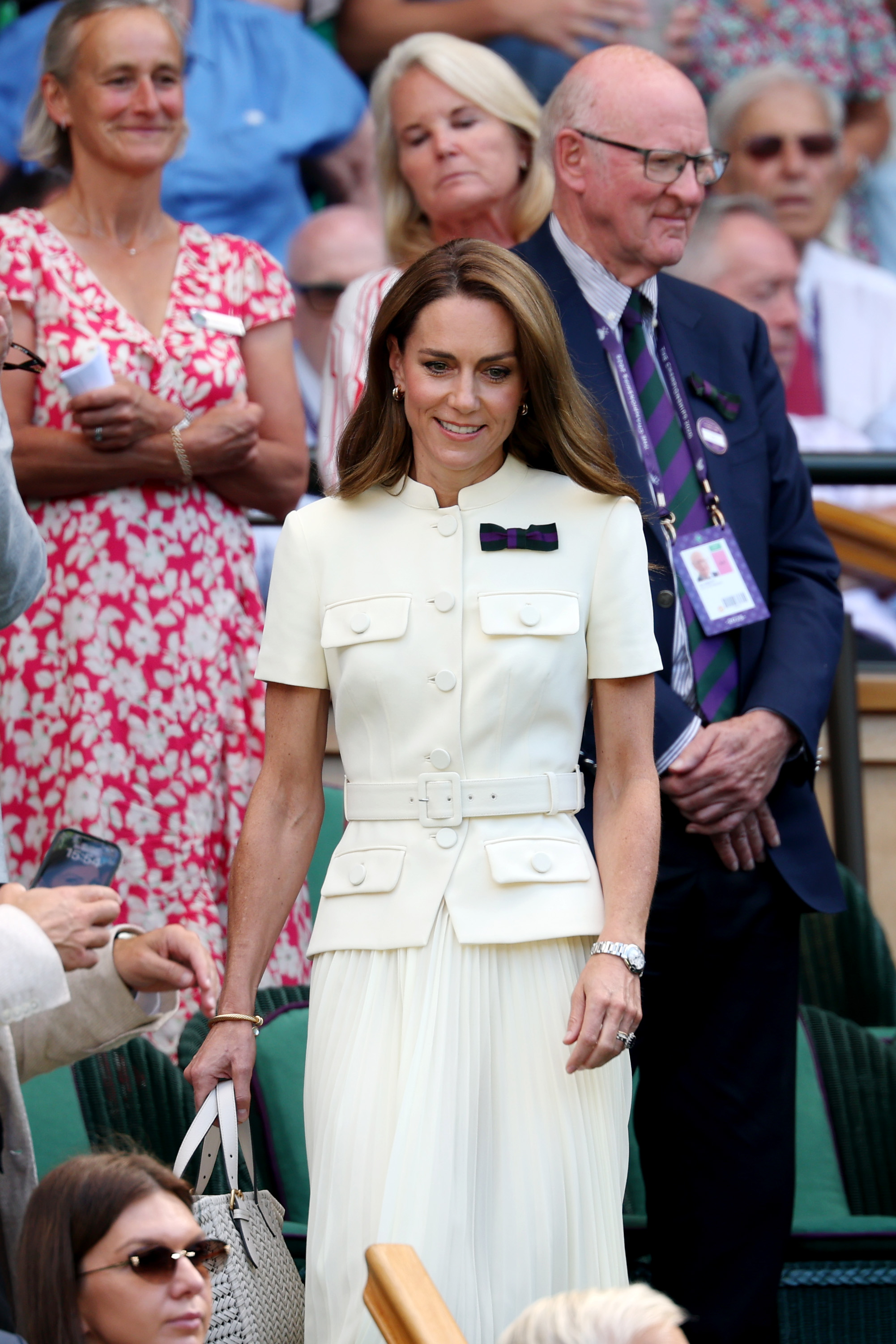 Princess Kate Steps Back Into Spotlight at Wimbledon: PHOTOS