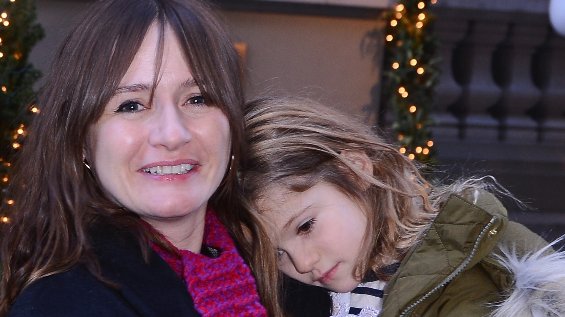 Emily Mortimer & Her Gorgeous Teen Make Rare Appearance