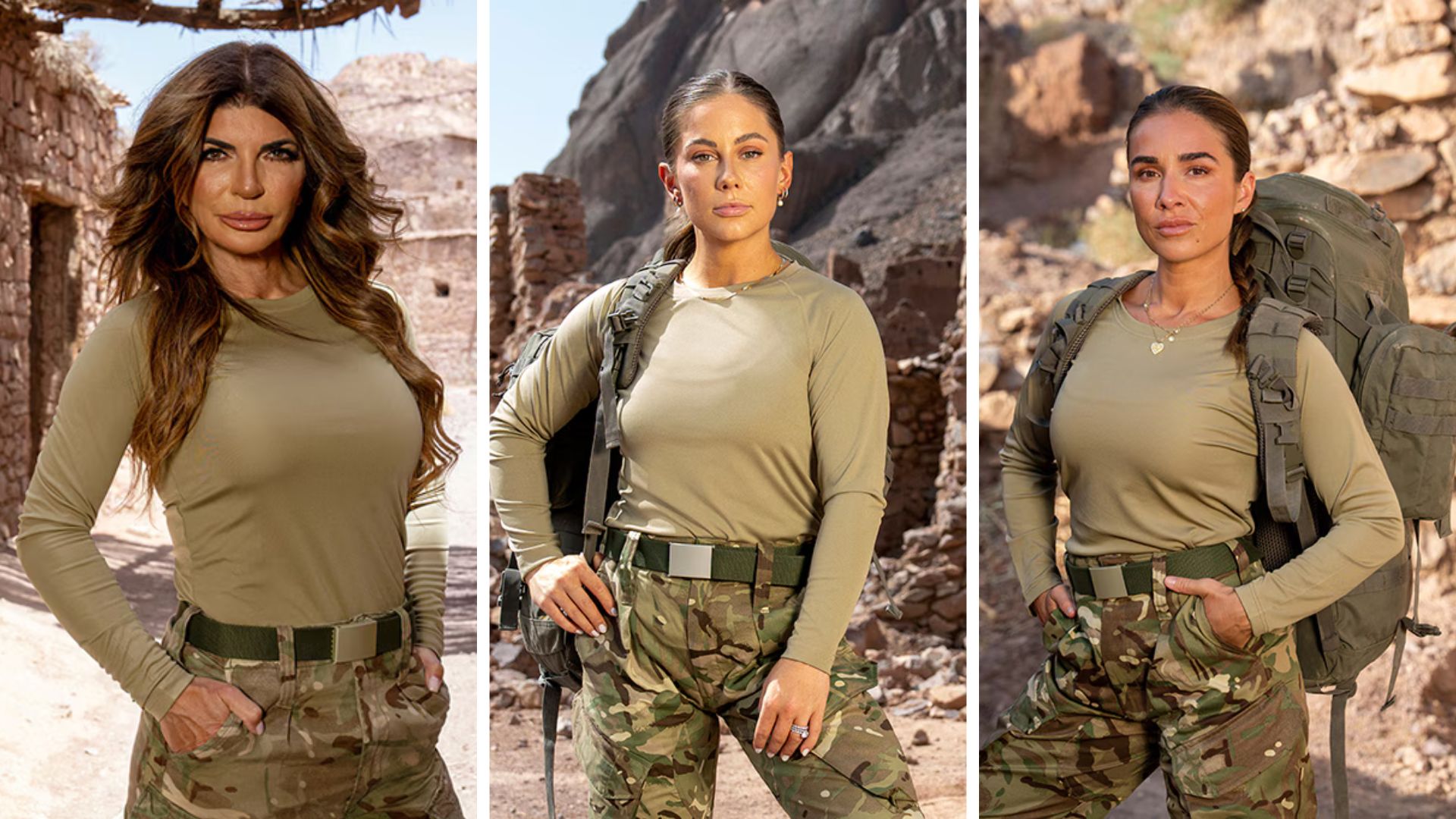 Teresa Giudice, Shawn Johnson, Jessie James Decker on Special Forces
