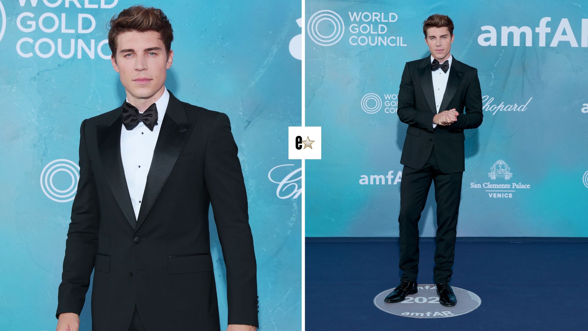 Nolan Funk Deemed 'Too Handsome to Handle' on amFar Red Carpet ...