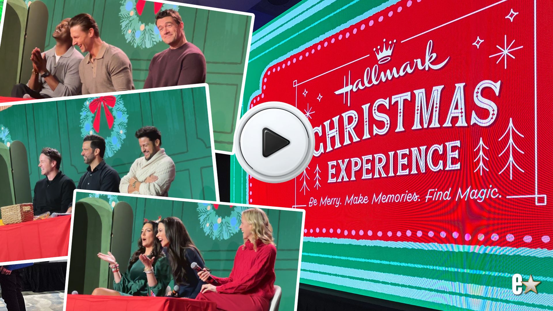Hallmark Christmas Experience: Our FUNNIEST Celeb Videos - EntertainmentNow