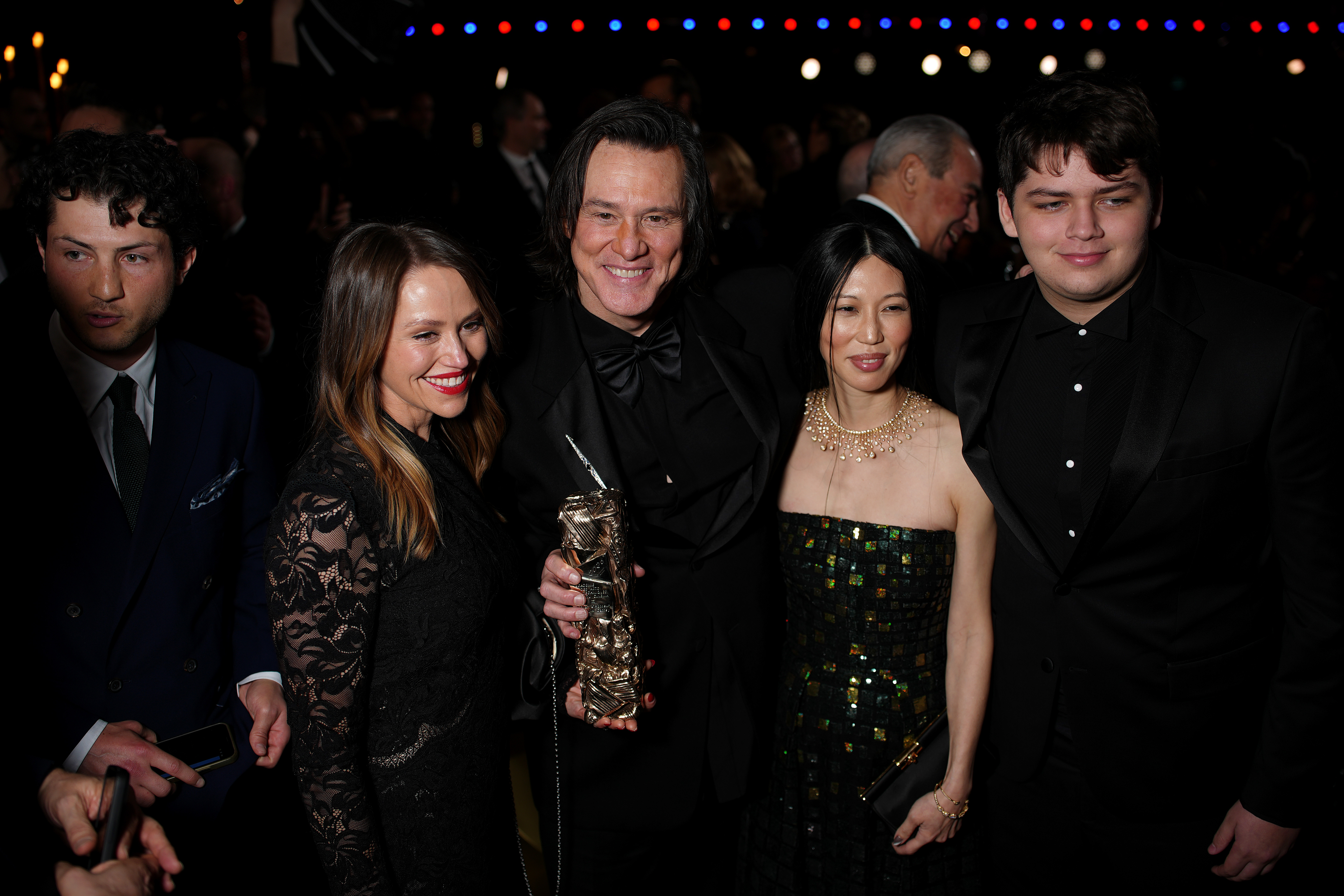 Jim Carrey Confirms Romance With Min Ah at César Awards