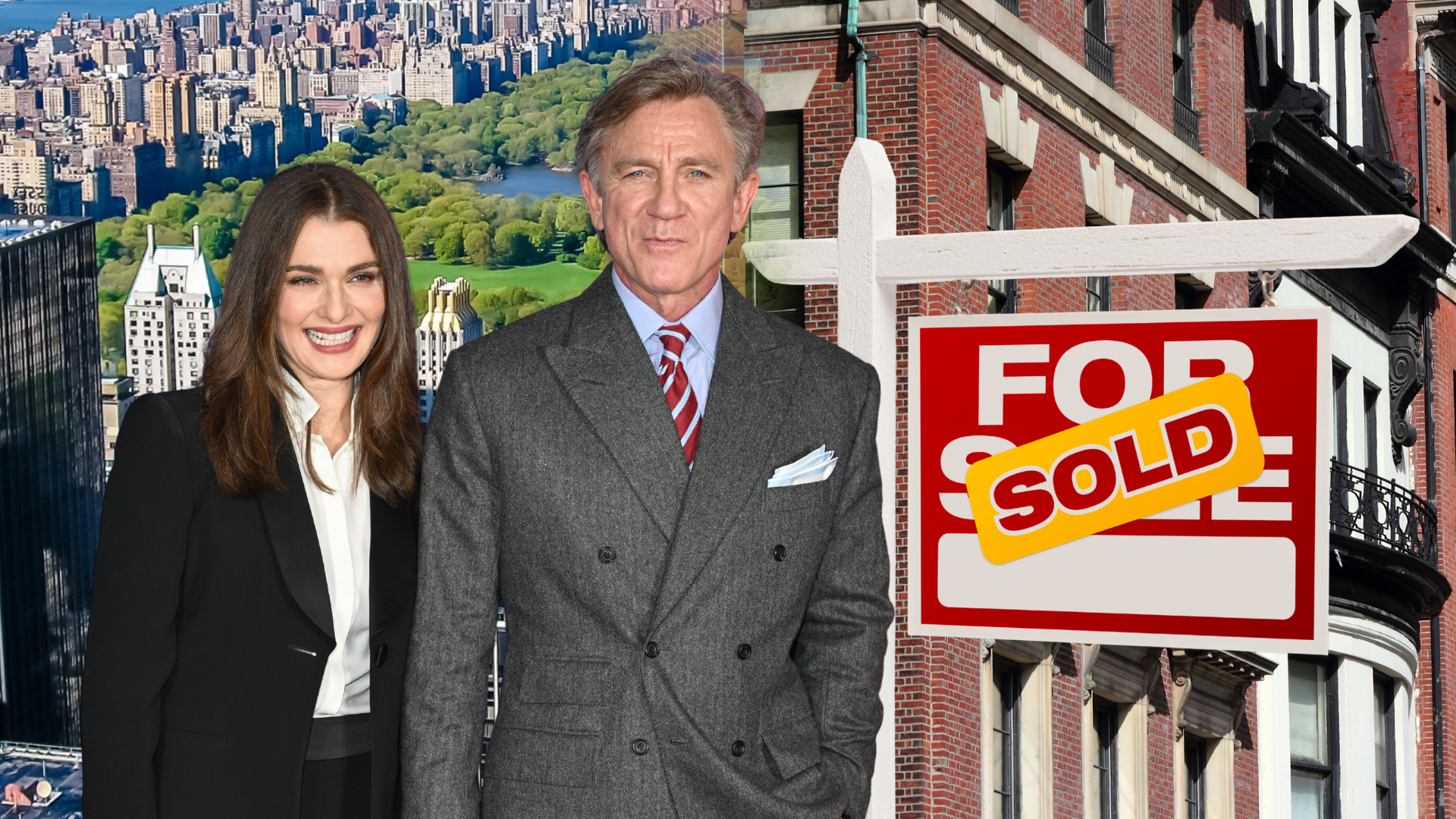Daniel Craig & Rachel Weisz Sell Brooklyn Townhouse for $11.8 Million