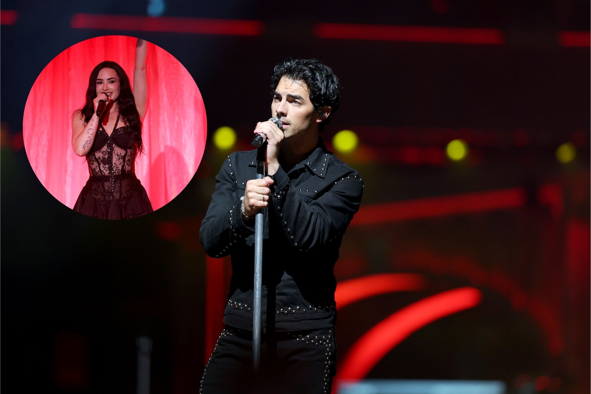 Demi Lovato, Joe Jonas Reunite, Perform Throwback Hit