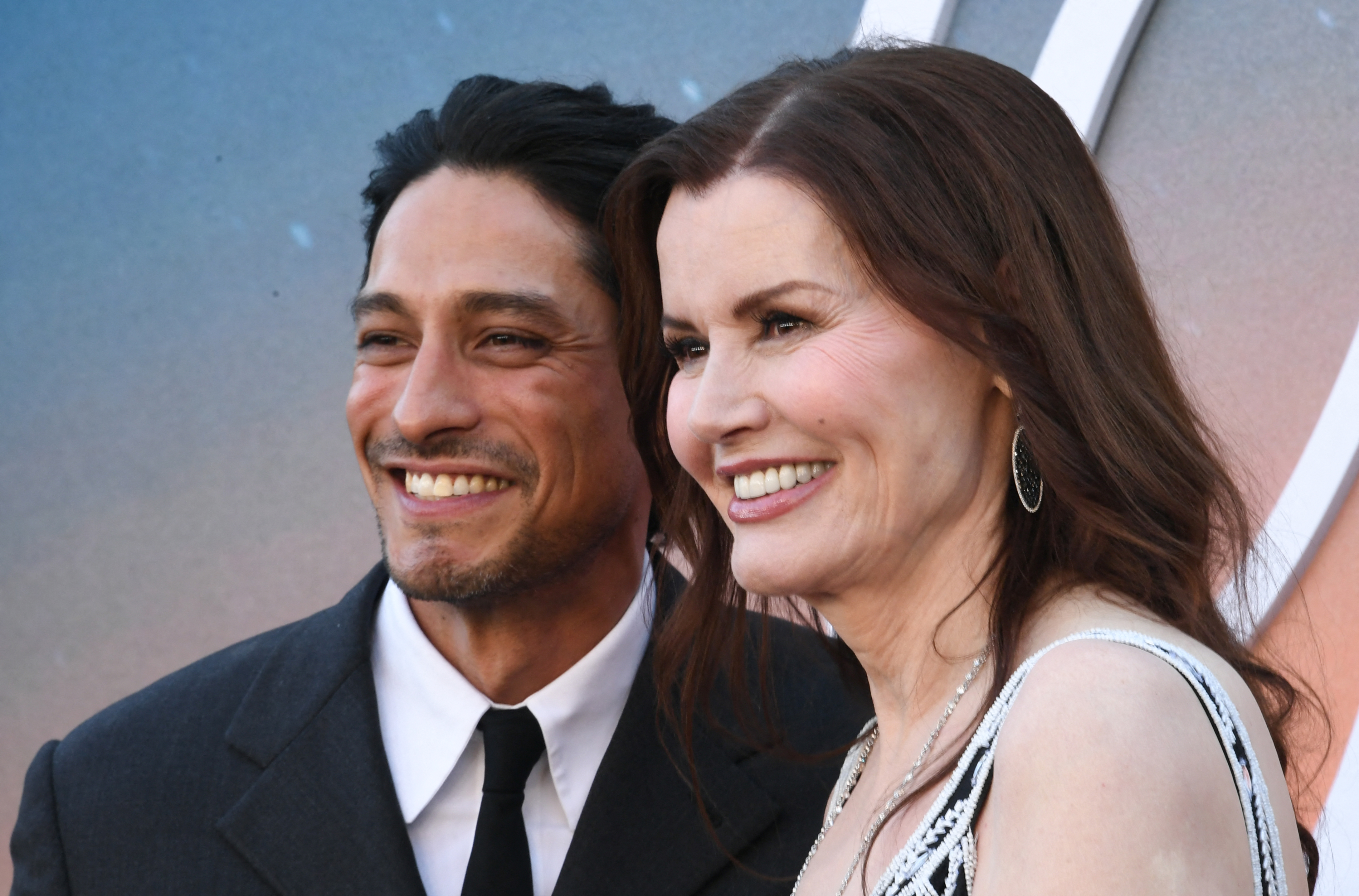 Geena Davis Looks Radiant Ahead of Netflix Series 'The Boroughs'