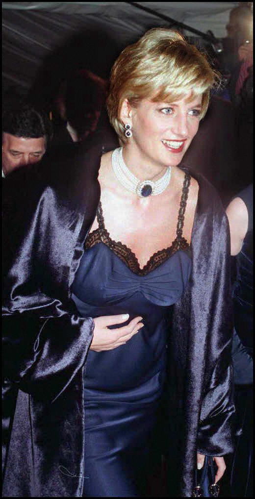 Princess Diana Intentionally Ripped Her Dress at 1996's Met Gala