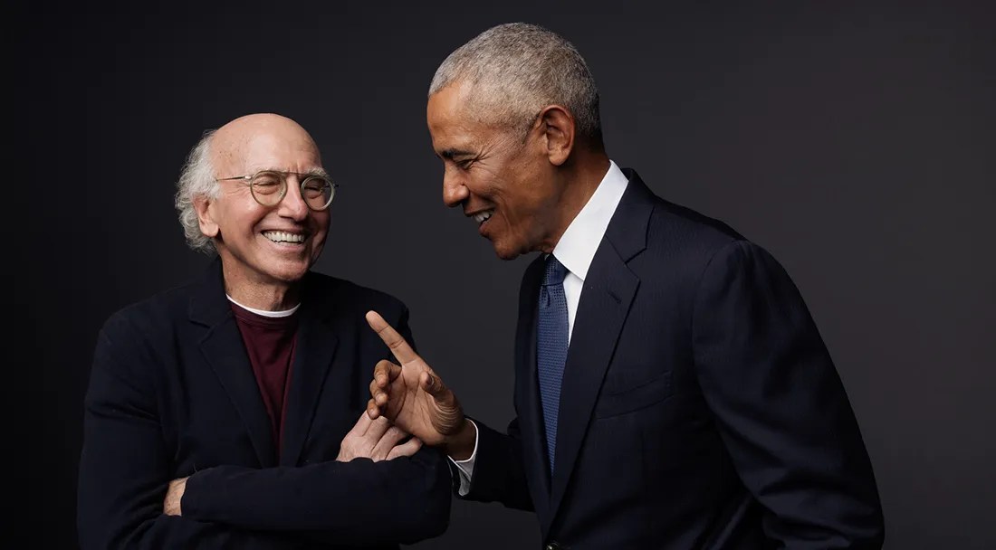 Larry David HBO Teaser Features Barack Obama Exchange