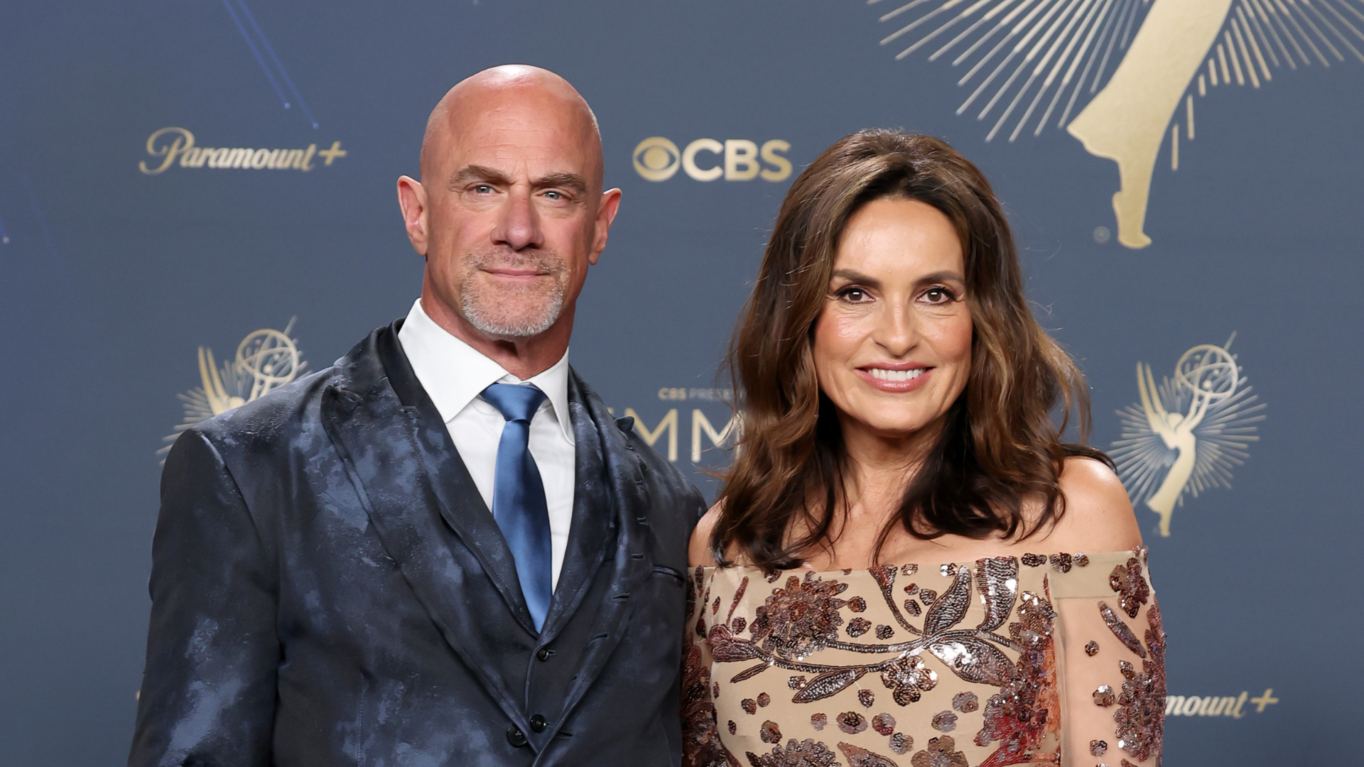 Christopher Meloni Gets Up Close with Mariska Hargitay ...and Her Armpit