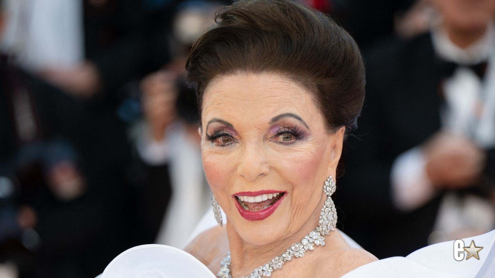 Joan Collins, 93, Steps Out With Elizabeth Hurley at Premiere